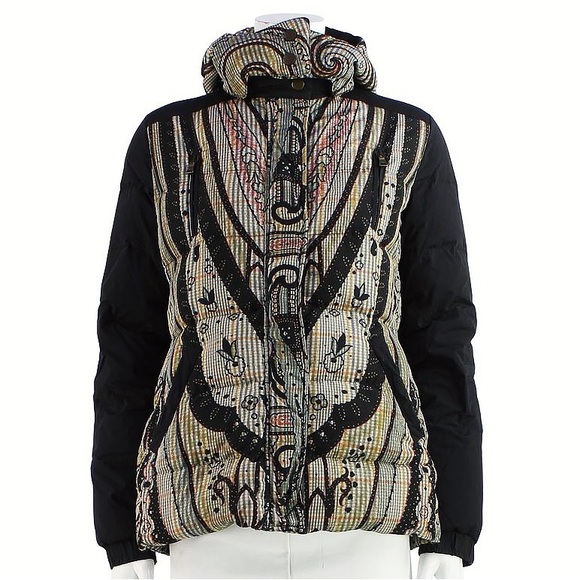 Etro | Jackets & Coats | Etro Down Multicolor Puffer Jacket | Poshmark
